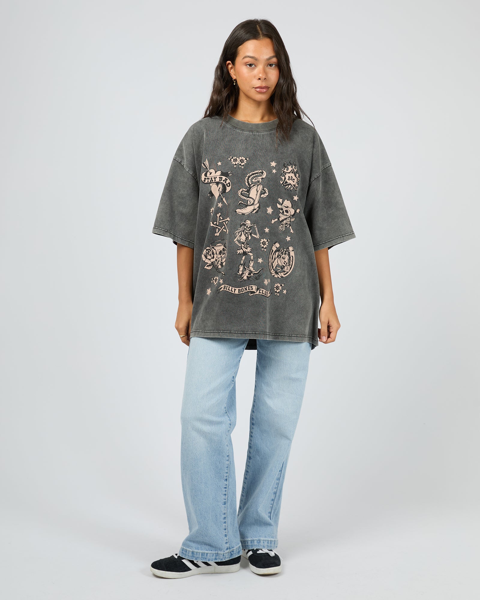 Flash Club 6.0 Tee Acid Grey - Edge Clothing